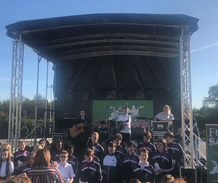 CCC Choir Perform at Mental Health Awareness Week